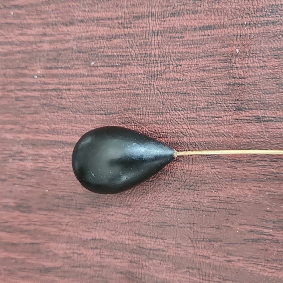 Jewelry | Vintage 190s Black Wood Hatpin | Poshmark